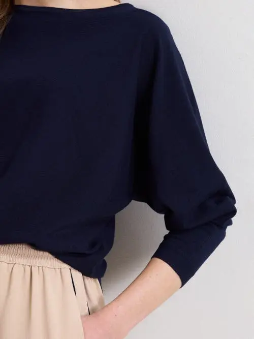 PHASE EIGHT Cristine Slash-neck Knitted Jumper