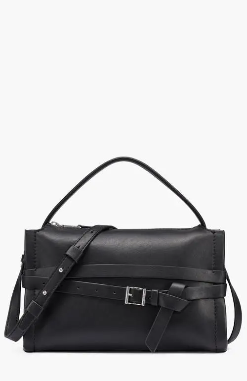 Dkny Bridie Medium Crossbody - Black/silver