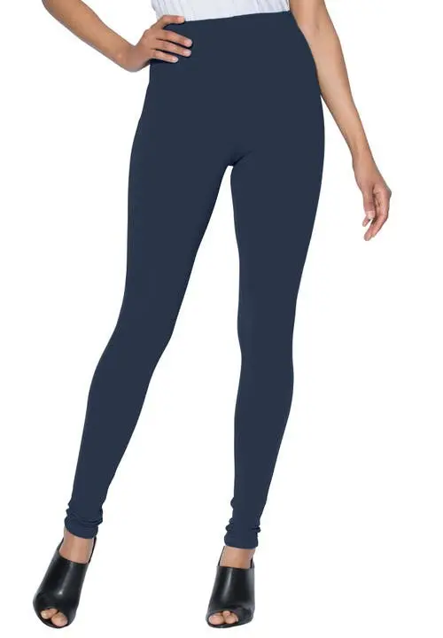 ROAMAN'S Essential Stretch Ankle Length Pull-on Legging - Navy