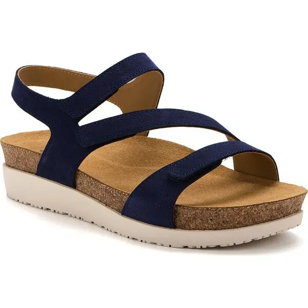 ABEO Algarve Strap Sandal - Navy