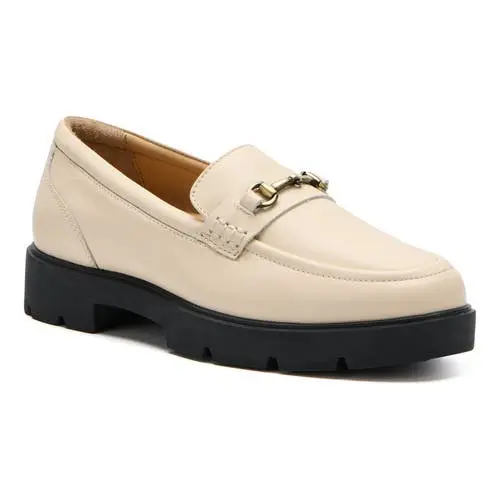 ABEO Boulevard Ornament Loafer - White