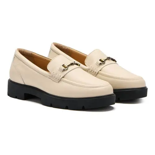 ABEO Boulevard Ornament Loafer - White