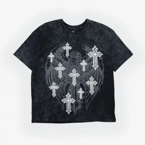 FLY BY NIGHT Dragon Shirt - Black/inception