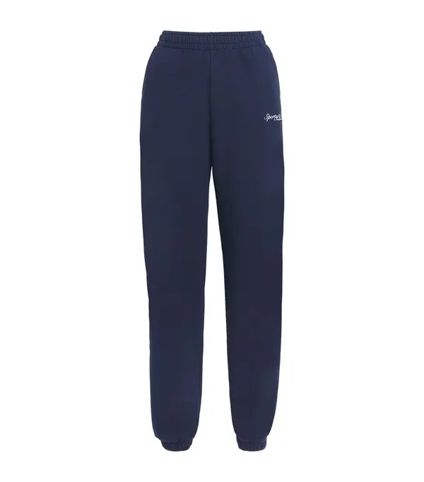 SPORTY & RICH Cotton Syracuse Sweatpants