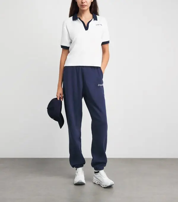 SPORTY & RICH Cotton Syracuse Sweatpants
