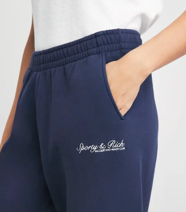 SPORTY & RICH Cotton Syracuse Sweatpants
