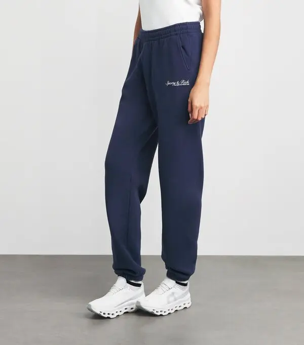 SPORTY & RICH Cotton Syracuse Sweatpants