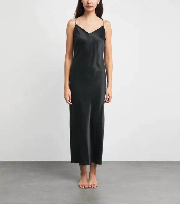 MARJOLAINE Silk Tracy Slip Dress