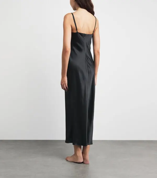 MARJOLAINE Silk Tracy Slip Dress