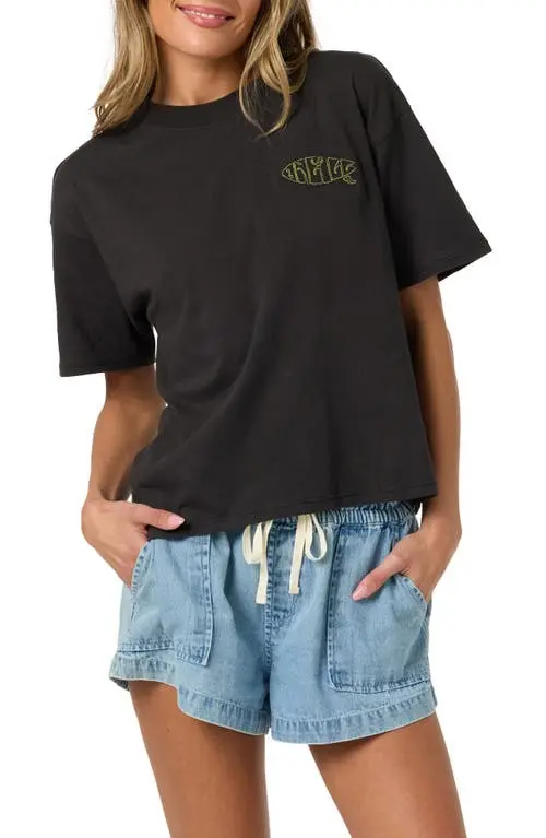 O'Neill Embroidered Logo T-shirt - Black