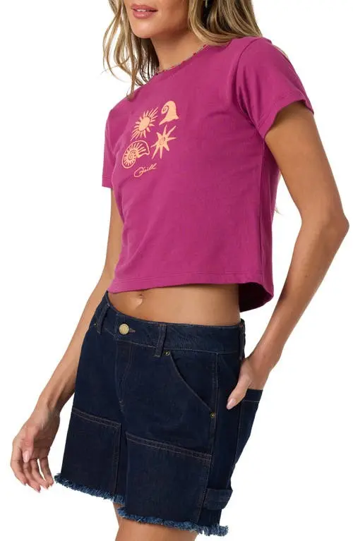 O'Neill Shell Star Graphic Tee - Raspberry