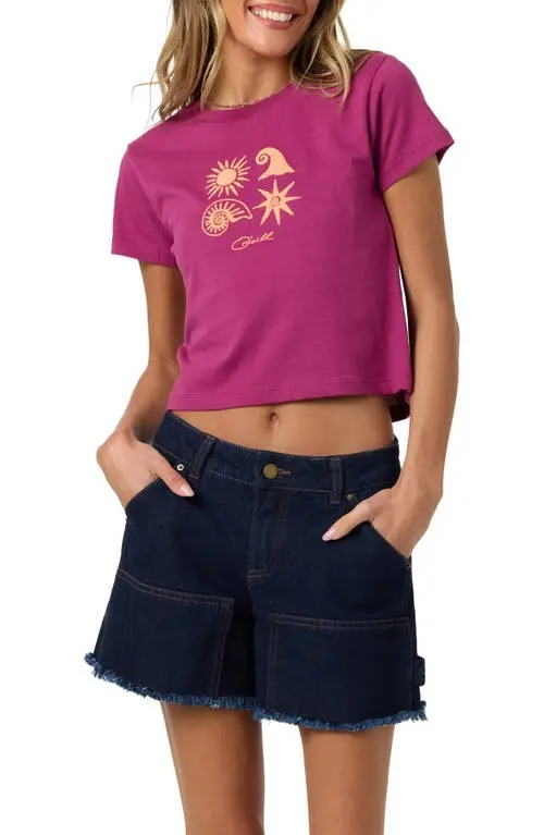 O'Neill Shell Star Graphic Tee - Raspberry