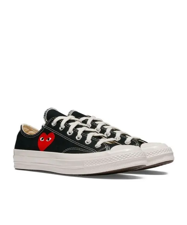 CONVERSE X COMME DES GARONS PLAY Chuck 70 Heart-motif Sneakers - White