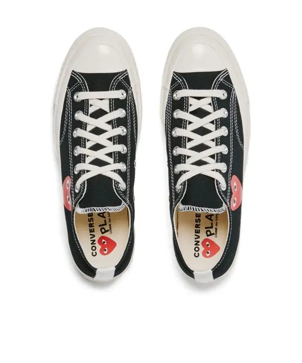 CONVERSE X COMME DES GARONS PLAY Chuck 70 Heart-motif Sneakers - White
