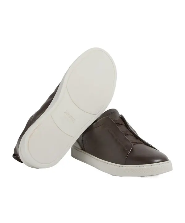 Zegna Triple Stitch Secondskin Sneakers