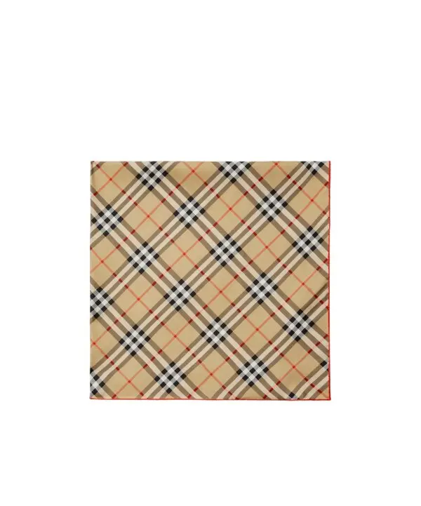 Burberry Vintage Checked Finished-edge Scarf - Gray