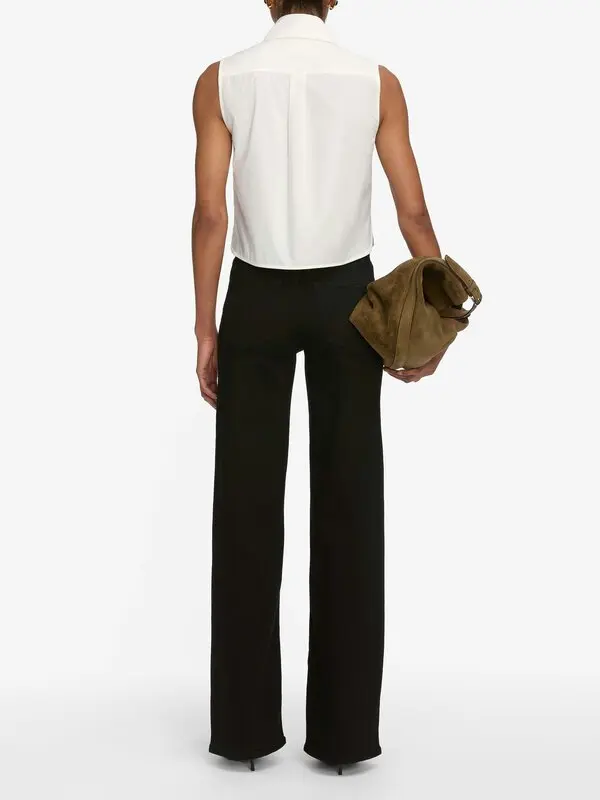 FRAME Le Slim Wide-leg Jeans