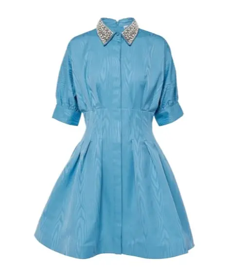 Rebecca Vallance Cielo Embellished Corset Dress - Blue