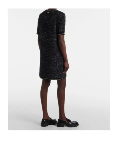 Thom Browne Cotton-blend Tweed Minidress