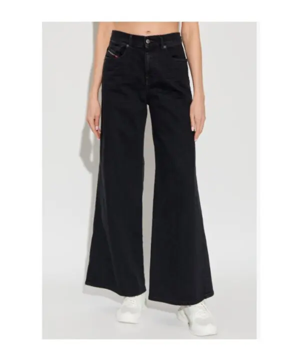 DIESEL® 1978 D-akemi 09n89 Wide Flare High-waisted Jeans
