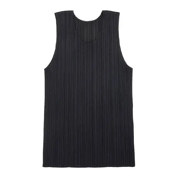 Issey Miyake Sleeveless Pleated Top - Not