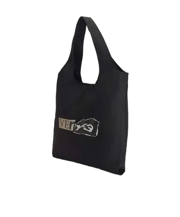 Y3 Logo Detail Top Handle Bag