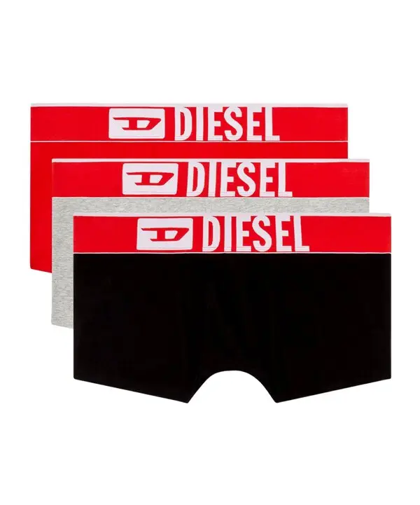 DIESEL® Umbx-damienthreepack-xl Boxers - Red/black