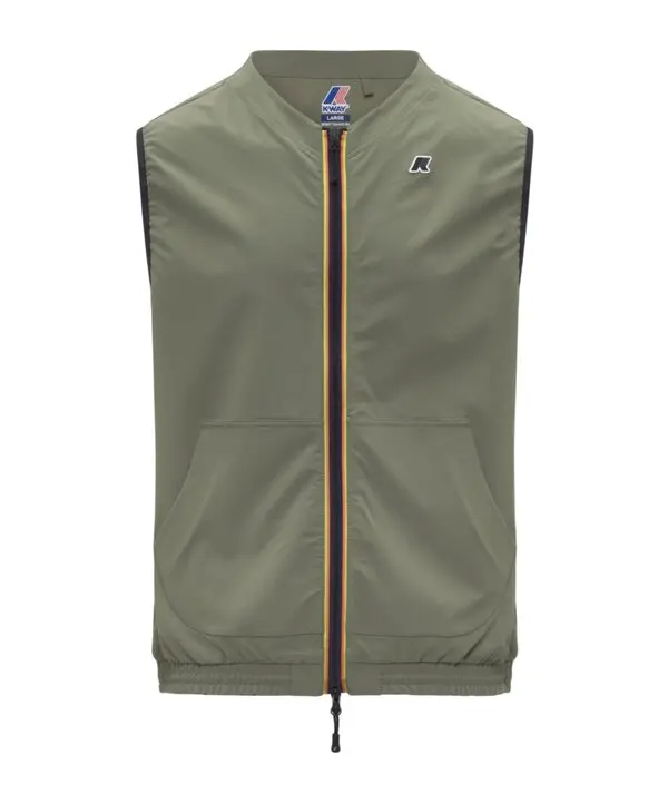 K-WAY Zip Sleeveless Coat