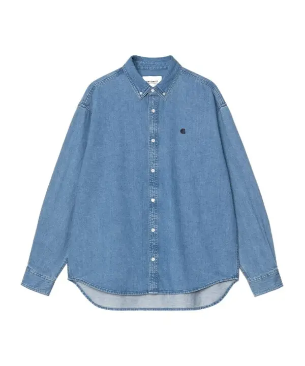 Carhartt Work In Progress Button-up Denim Shirt