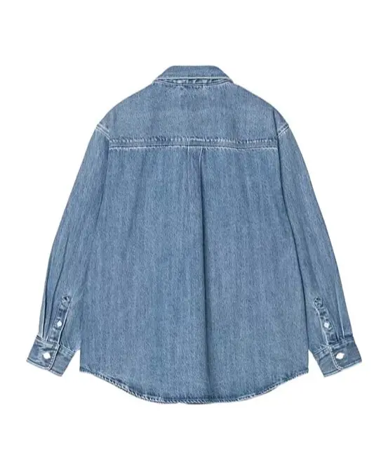 Carhartt Work In Progress Button-up Denim Shirt