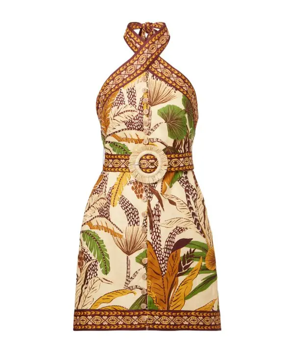 Farm Rio Patterned Dress