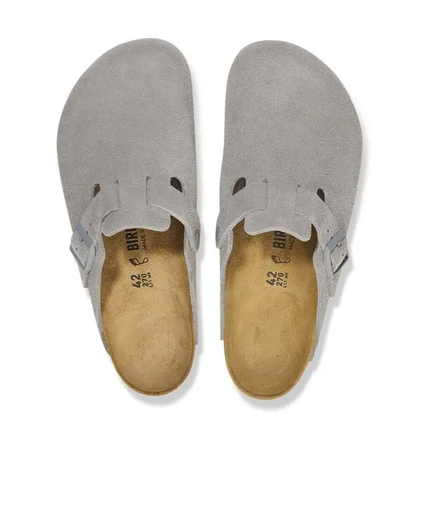 BIRKENSTOCK Boston Buckle-strap Slip-on Clogs