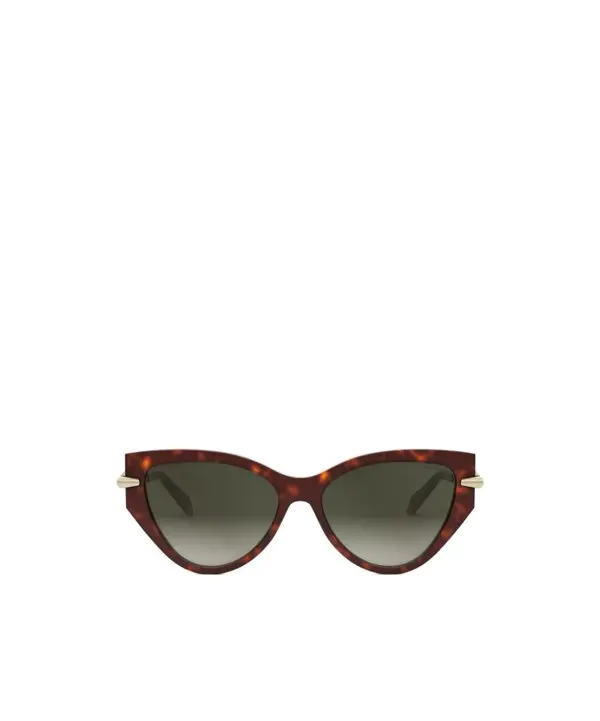 BVLGARI Cat Eye Frame Sunglasses - Black