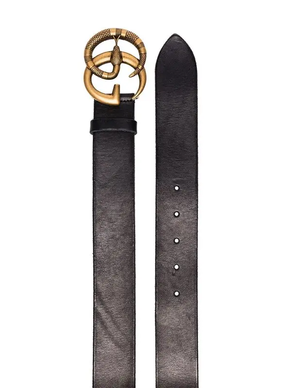 Gucci Double G Snake Buckle Belt