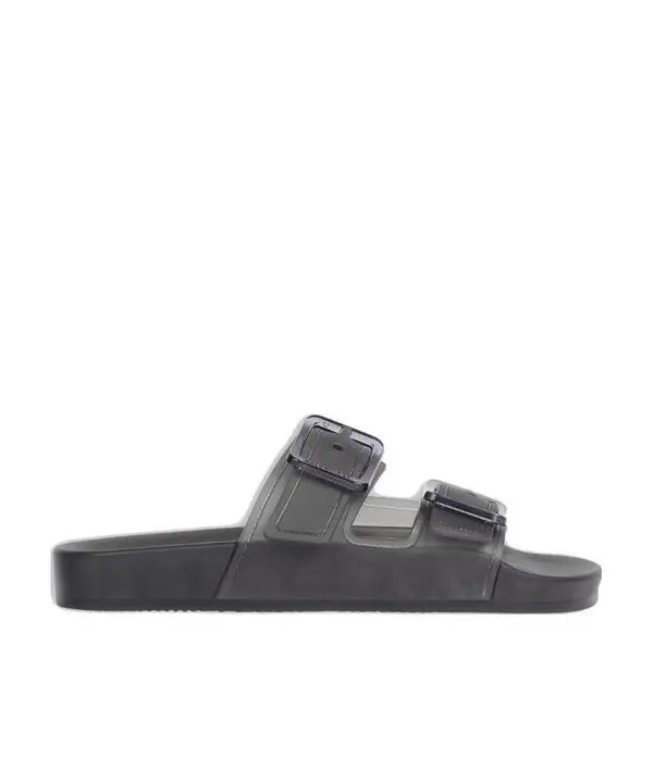 Balenciaga Mallorca Flat Sandals - Black