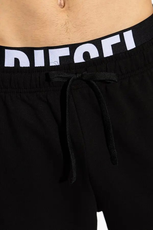 DIESEL® Devin D-pop Logo Waistband Shorts