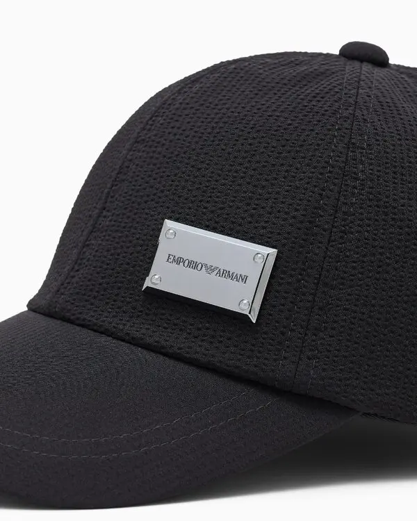 Emporio Armani Logo-plaque Baseball Cap