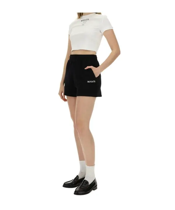ROTATE BY BIRGER CHRISTENSEN Logo Short-sleeved T-shirt
