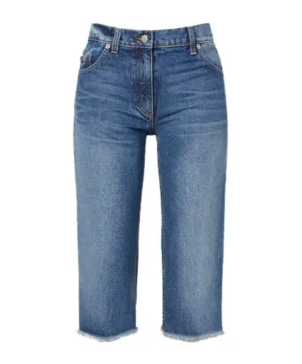 Magda Butrym Faded Capri Jeans