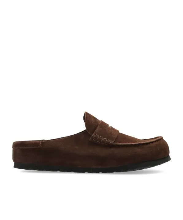BIRKENSTOCK Naples Wrapped Suede Mules