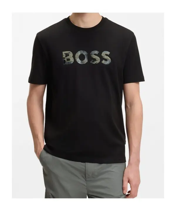 Hugo Boss Camouflage-logo T-shirt