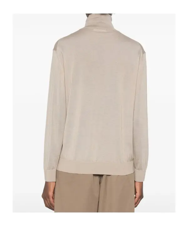 THE ROW Long-sleeve Knit Top