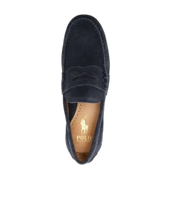 Polo Ralph Lauren Penny-slot Slip-on Loafers - Black
