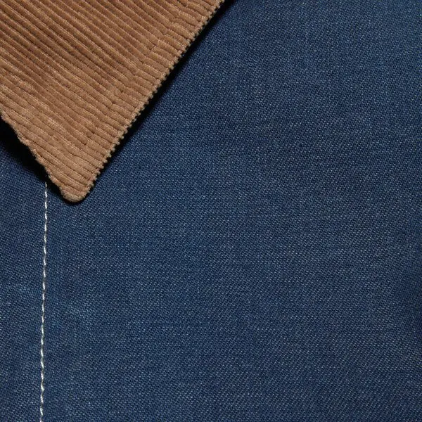 Gucci Corduroy Collar Denim Jacket