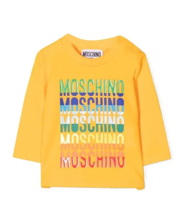 Moschino Print T-shirt - Yellow