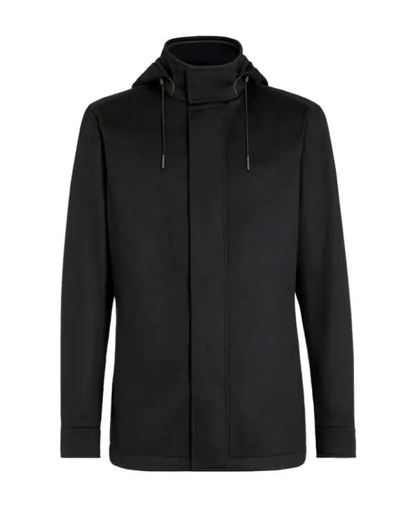 Zegna Oasi Elements Cima Drawstring Over Jacket