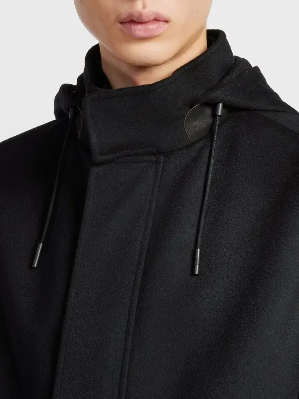 Zegna Oasi Elements Cima Drawstring Over Jacket
