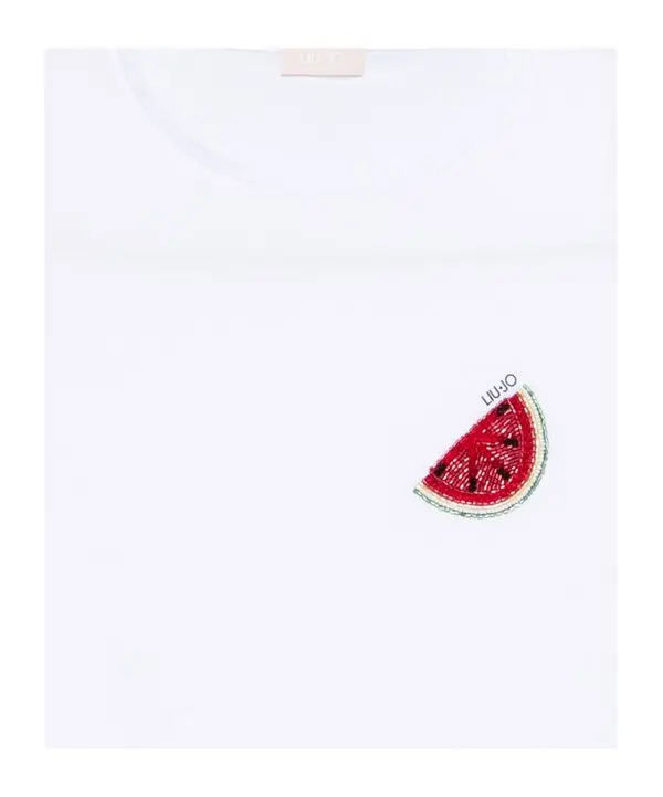 Liu Jo Embellished Crewneck T-shirt