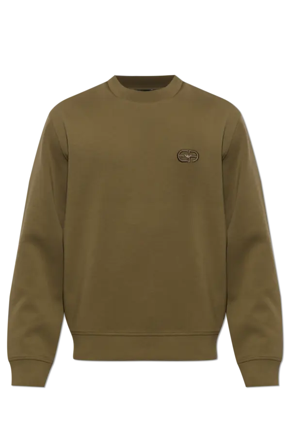 Emporio Armani Sweatshirt With Embossed Logo