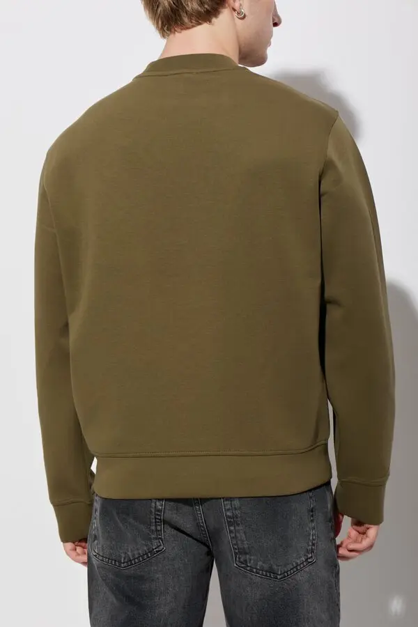 Emporio Armani Sweatshirt With Embossed Logo